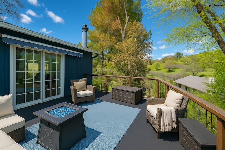 Relaxing Retreat ~ Fire-pit+hot Tub+pet Friendly - Paso Robles, CA