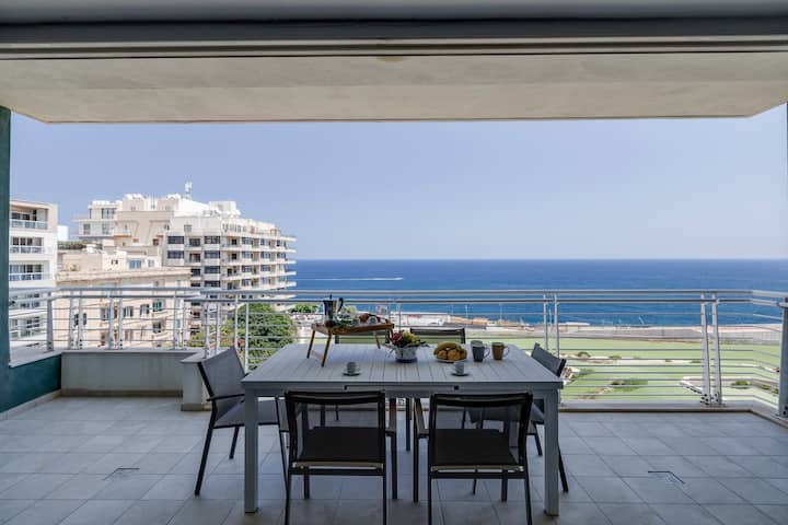 602 Sliema 3bed Seafront With Pool By Homely - Malta