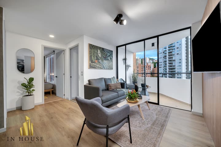 Poblado Sandiego 1505 - Relájate En Apto/piscina - Medellín