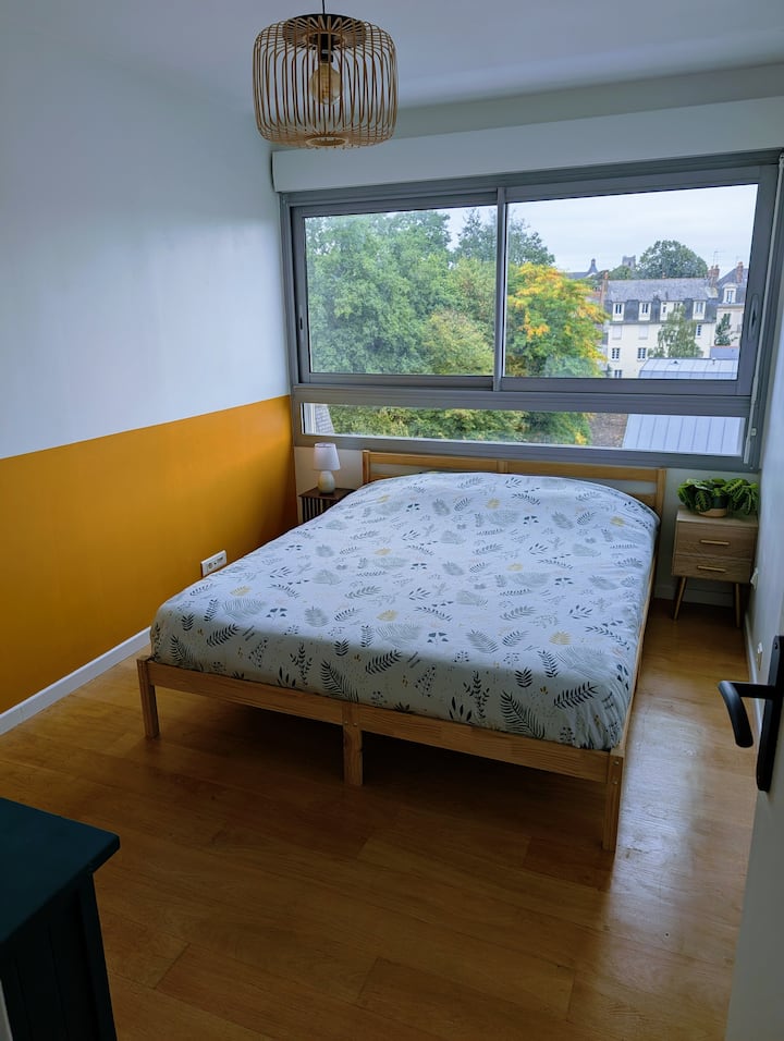 L’étage Paisible – à 5 Min De Sainte-anne, Rennes - Rennes