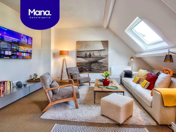 Le Cocon Urbain – Hypercentre - Duplex Lumineux - Caen