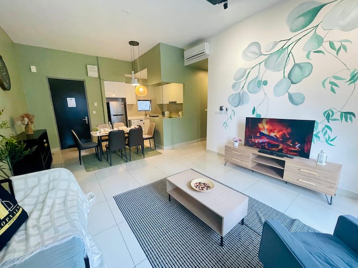 3br Japandi Natural Feel & Aesthetic @ De`gem Kl - Kuala Lumpur