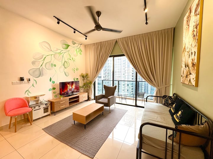 3br Japandi Nature Aesthetic Haven @ De`gem Kl - Kuala Lumpur