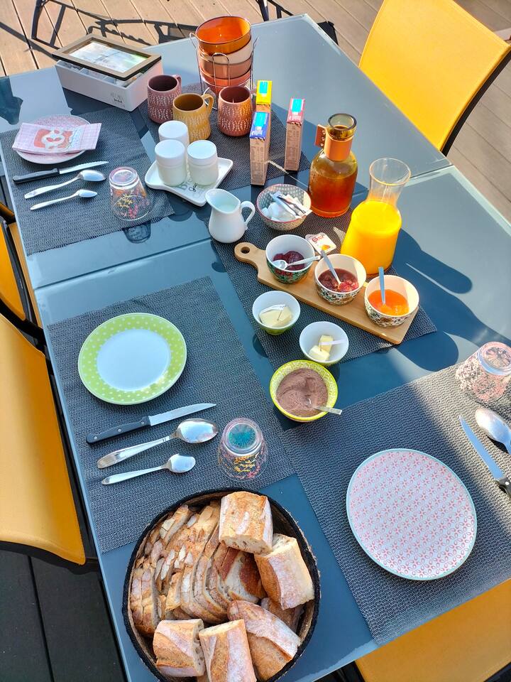 Chambre Privée Avec Petit Dej Pour 3 Pers Maxi - Hardelot-Plage