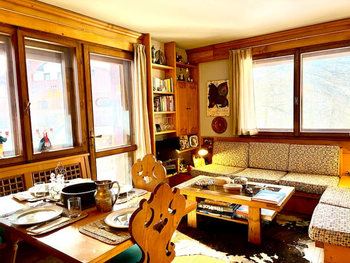 Trilocale Panoramico Con Terrazza E Vista Dolomiti - Cortina d'Ampezzo