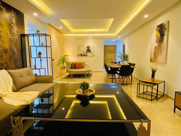 Maarif Sunrise With Terrace - 3 Beds- By Appartali - Casablanca, Maroc