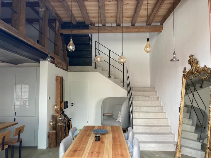 Modernes Loft In Historischer Scheune - Hessen