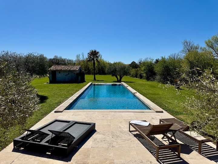 Magnifique Villa Avec Piscine Au Coeur De Luberon - Lourmarin