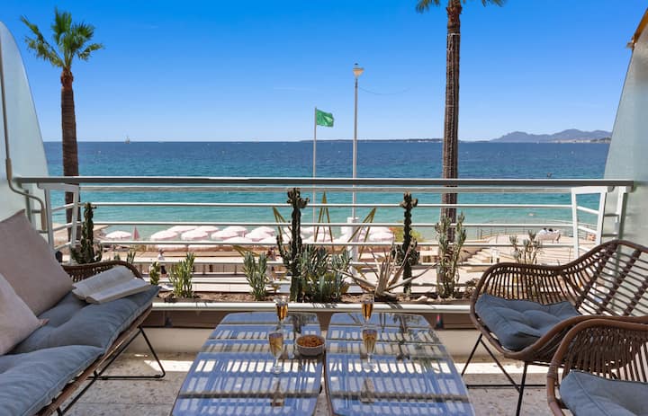 Le Soleil - Mer - Spacieux - Hypercentre - Parking - Juan-les-Pins