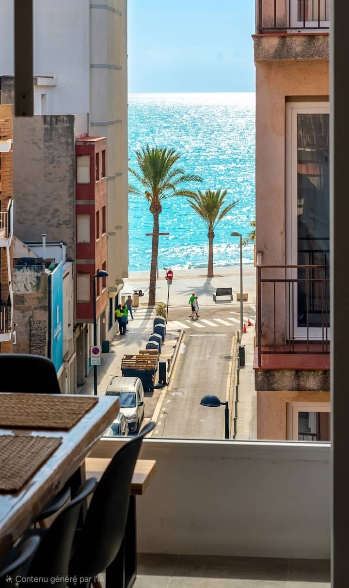 Vinaròs : Vue Mer, Plage & Restos à 100m ! Ideal. - Vinaròs