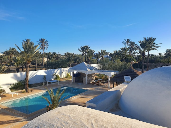 Suite Privée Rooftop Dans Résidence De Charme - Djerba