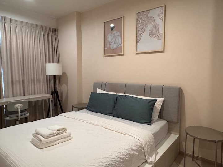 B3| Bangkok Cozy Condo-bts Sukhumvit Line [Puchao] - Phra Khanong