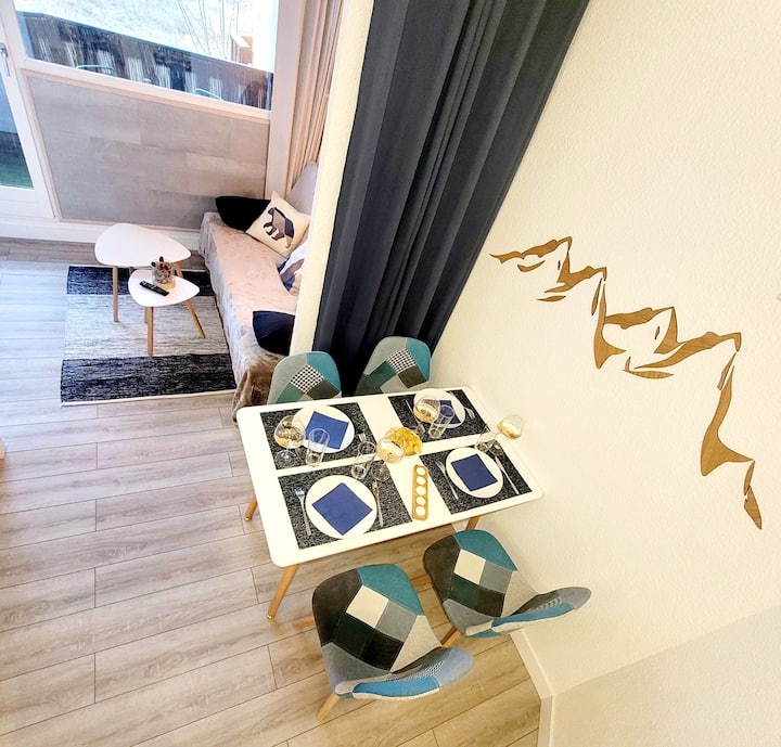 Appartement Cosy Au Pied Des Piste - Wifi - Isola 2000