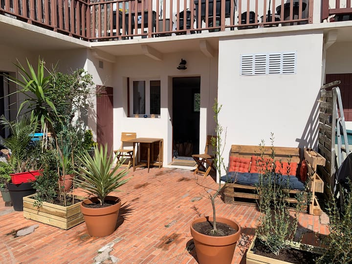 Charmant Appartement Proche De La Plage De Miramar - Biarritz