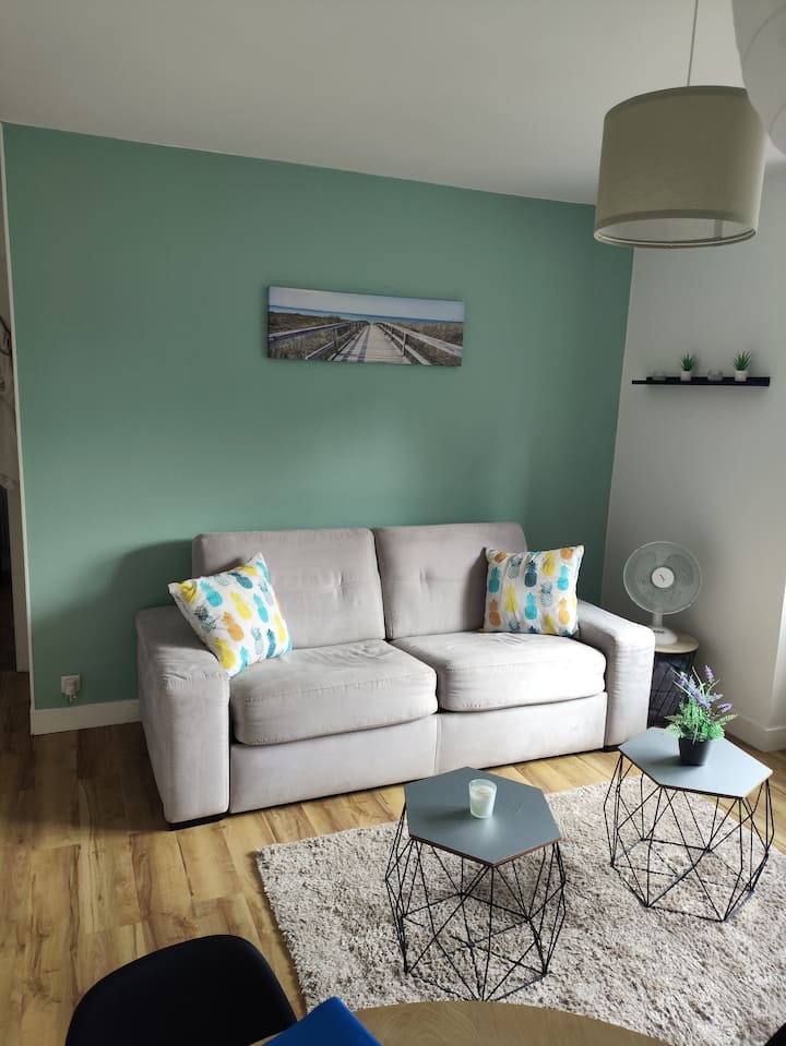 Bel Appartement 4couchages Idéalement Situé à Caen - Caen