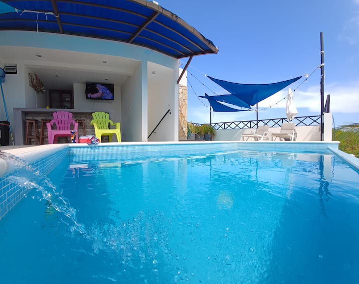 Nautica Apartment, Four Guests And Shared Pool - Isla Mujeres