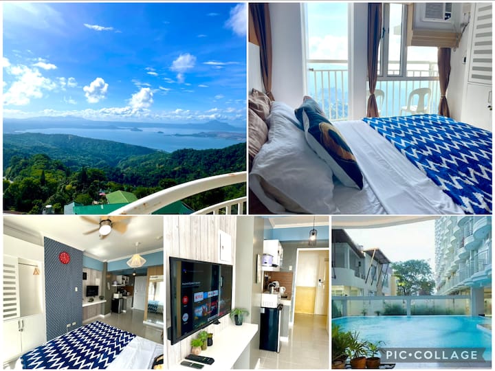 1940: Taal View+fibr Wifi+netflix+cook+pool - Tagaytay