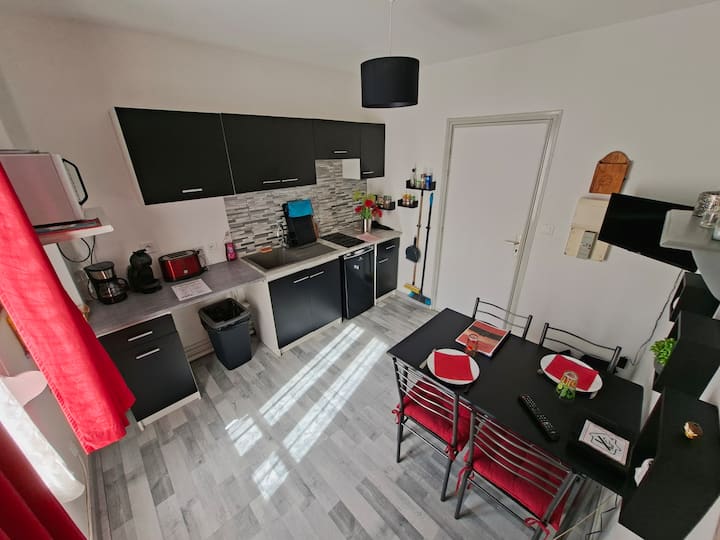 Appart' Cosy - Proche Zénith, Zoo & Centre-ville - Amiens