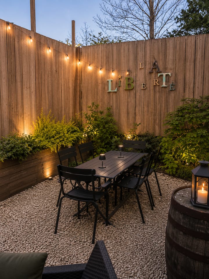 La Liberté: Loft Premium Centre Terrasse Parking - Cambrai