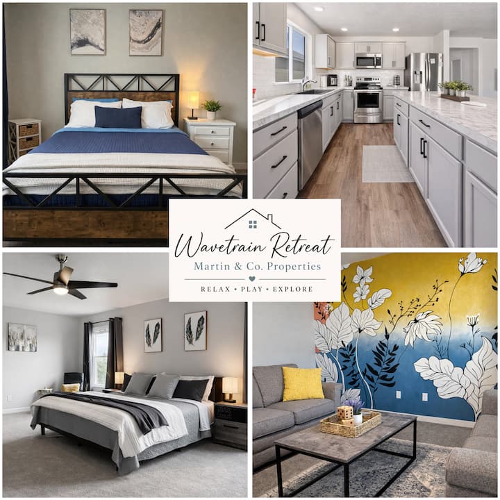 Wavetrain Retreat - Group Getaway Sleeps 16+ - Boise, ID