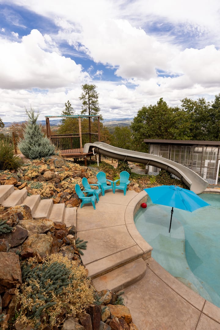 Penn View - 2b/1b/pool/sauna/overlook/breakfast - California