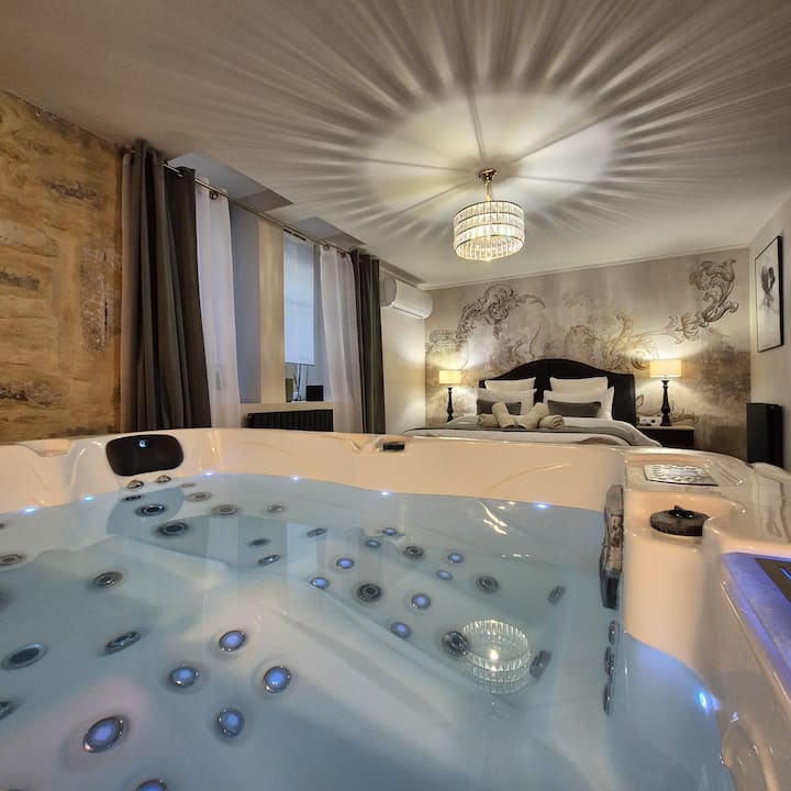 Suite Haut De Gamme Avec Spa Privatif 4**** - Dole