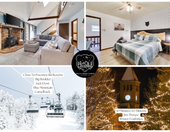 Family-centric Ski Chalet Minutes To Jim Thorpe! - Jim Thorpe, PA