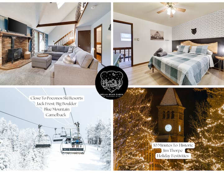 Winter Family-centric Cabin In Prime Location! - Jim Thorpe, PA