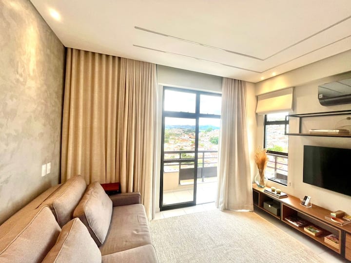 Design Moderno C/ Vista Panorâmica Do Parque - Caxambu