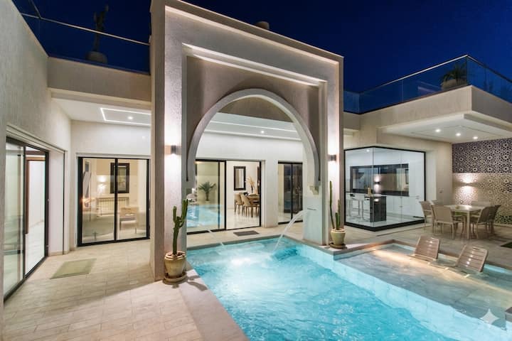 Villa Lynoute : Style Rare & Plage à Pied - Tunisia