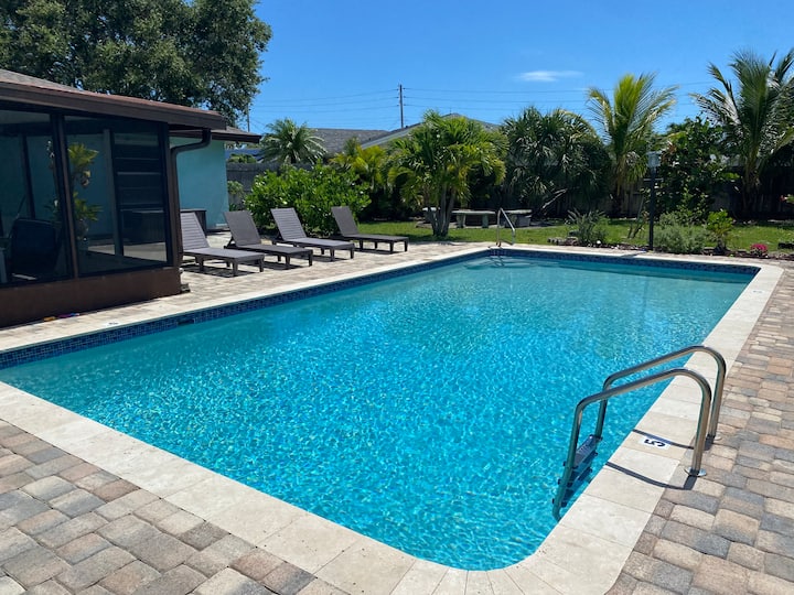 Indian Harbour Beach Four-bedroom Pool Home - Melbourne Beach, FL