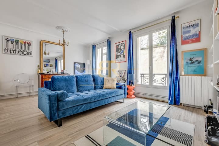 Paris Etoile/ternes/porte Maillot Cosy Flat - Frankreich
