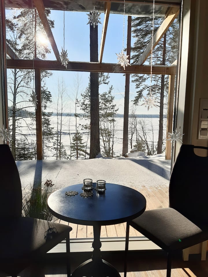 Tunnelmallinen Rantasauna Takkahuoneella - Iittala