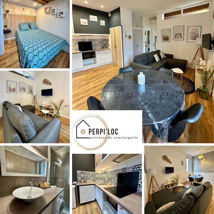 Perpignan Appartement Proche De La Gare Climatisé - Perpignan