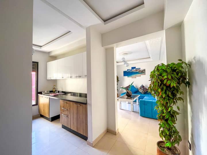 Ocean Apartment 1min Walk To The Beach + Fiber - Essaouira