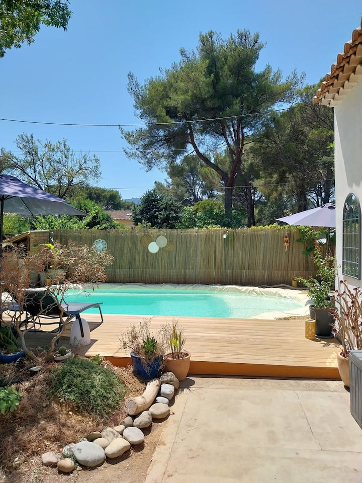 Villa Au Calme, Plages à Pied, Piscine - Francia