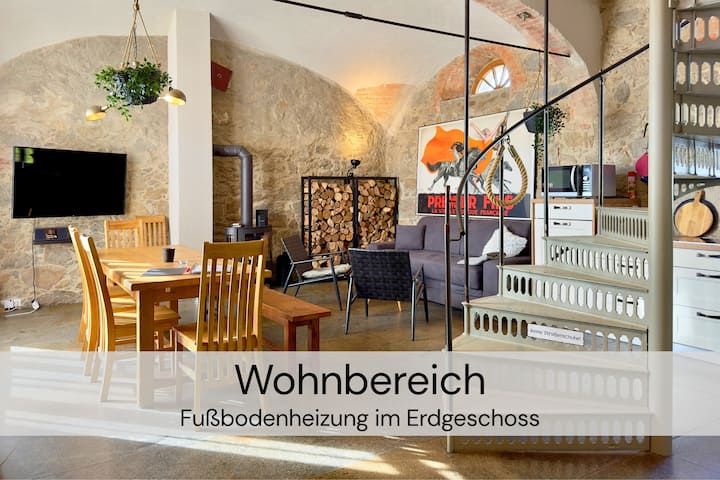 Hexenburgbeidresden Maisonette Fireplace Terrace - Bischofswerda