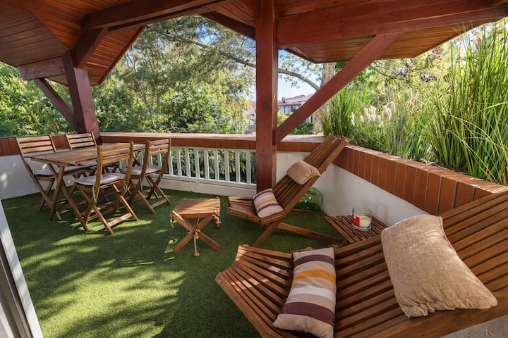 Appt T3-coeur D'hossegor Et Lac-terrasse - Parking - Hossegor