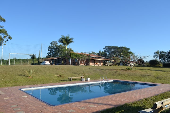 Chácara Monte Azul - Descanso E Lazer - Atibaia