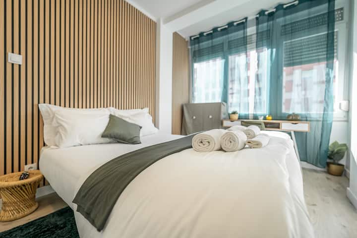 Str Apt Near Downtown Lisbon By Train (3 Pax) - Agualva-Cacém