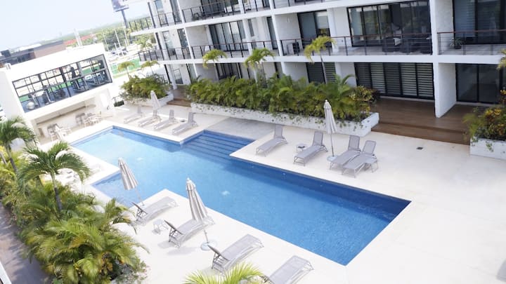 20% Summer Deal Incredible Pool, Gym Fast Wifi - Cancún