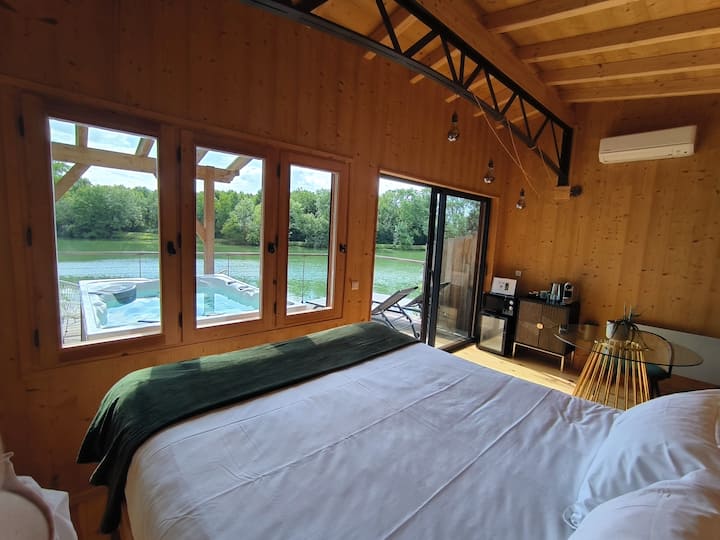Charmante Cabane Perchée Avec Jacuzzi - Côte-d'Or