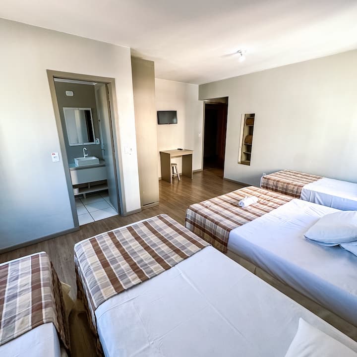 Flat Até 3 Pessoas - Hotel Zata/criciúma Sc - Criciúma