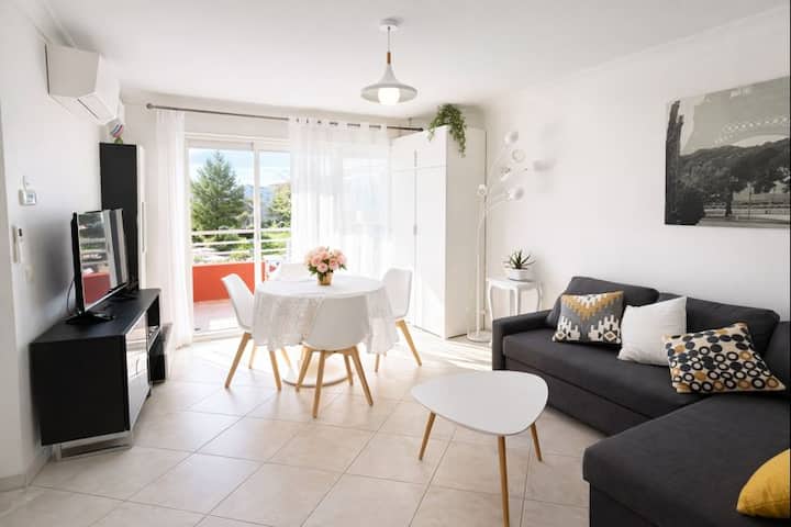 Juan Flore Seaside – T2/4p, Pk, Piscine Et Plages - Antibes