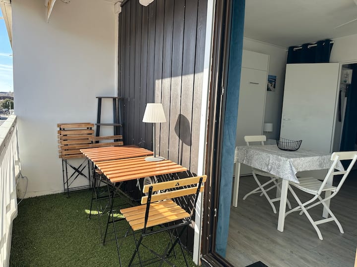 Arcachon-studio Climatisé Plage, Commerces à Pied - Arcachon