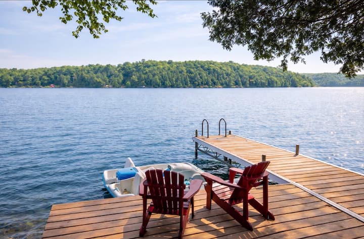 Lakefront 3 Bedroom Cottage With Breathtaking View - Huntsville