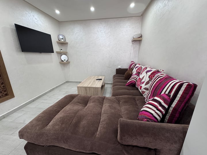 Best Location 2bed/appt With Beach View At Rooftop - Kénitra