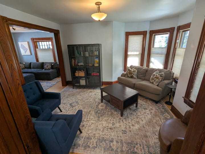 Historic Downtown Victorian Walk To Church St, Uvm - 벌링턴