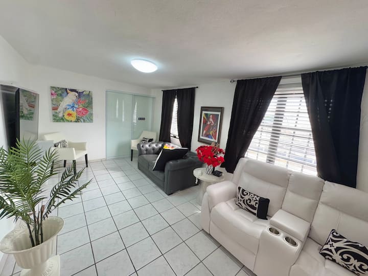 Ceiba Vacation Rental 3/2, 5 Beds Free Parking - Puerto Rico