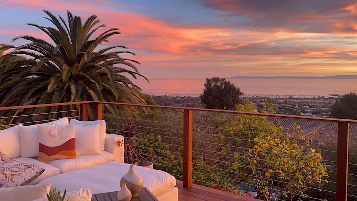 Gorgeous Riviera Home W Ocean Views - Santa Bárbara, CA